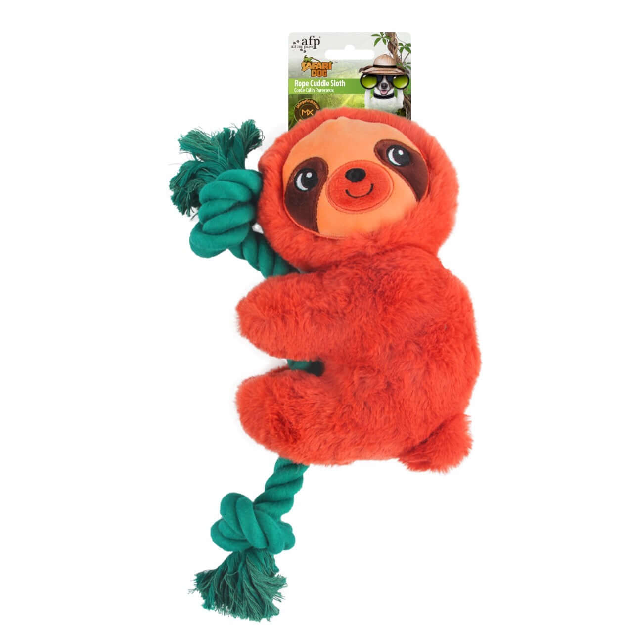 AFP Dog Safari Rope Cuddle Sloth | Best Price & Fast Delivery SA