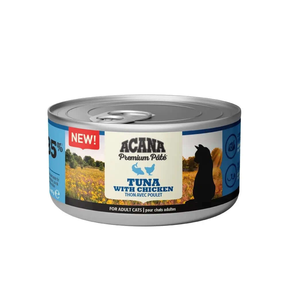 Acana Premium Pâté Tuna with Chicken in Bone Broth Wet Cat Food | Best ...