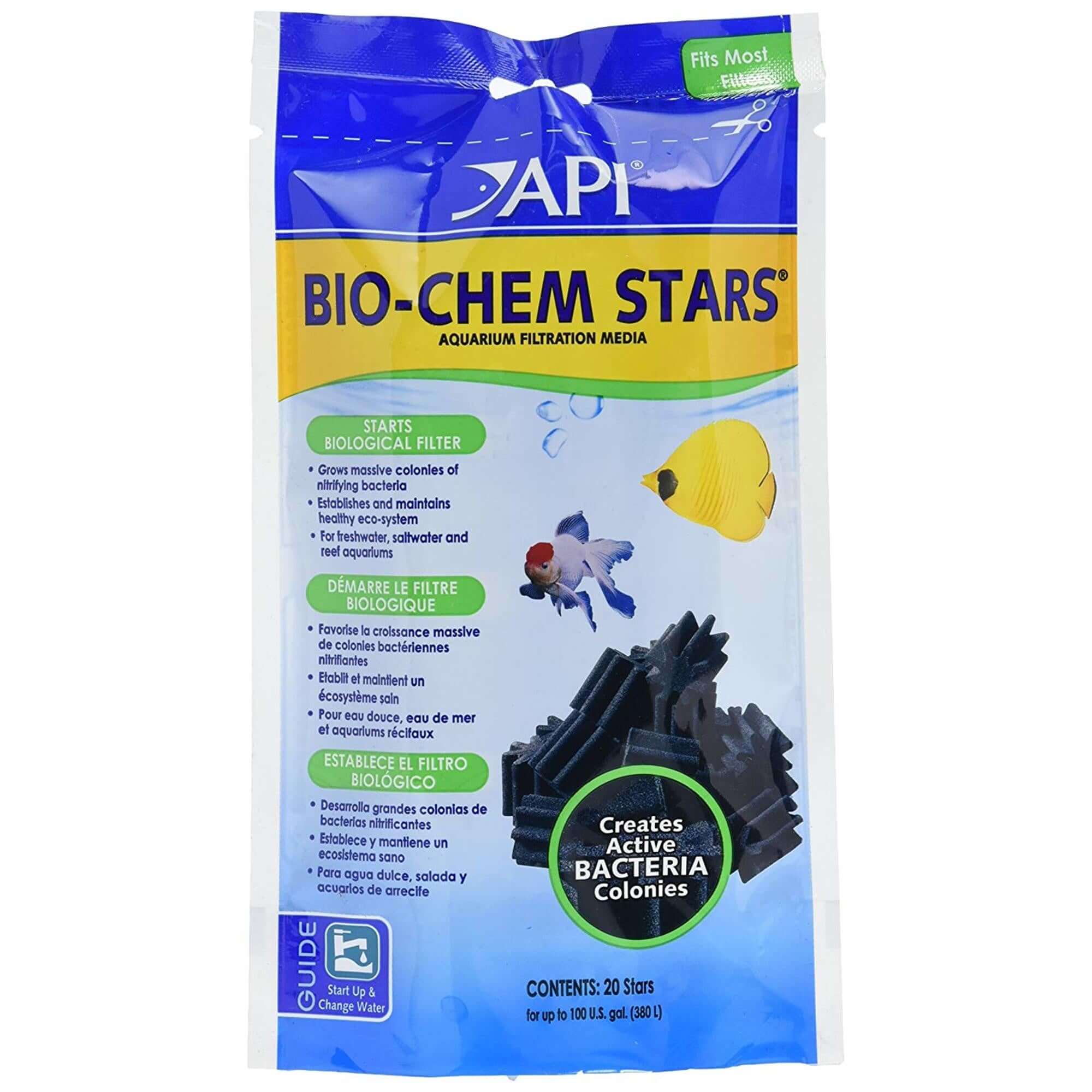 API Bio-Chem Stars: Boost Aquarium Health & Bacteria Growth