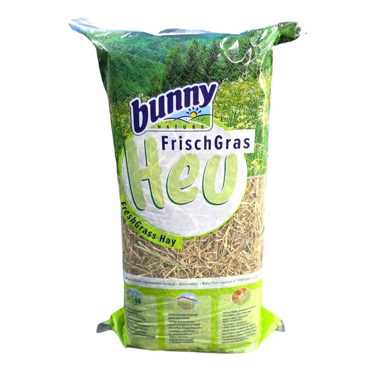Bunny Nature Fresh Grass Hay - Nutrient-Rich & Dust-Free