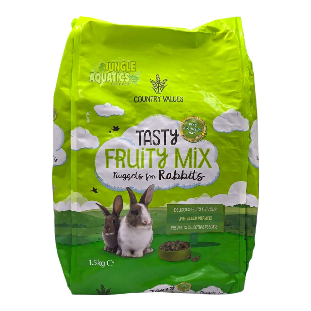 Fruity Rabbit Nuggets | Vitamins & Fiber for Healthy Rabbits