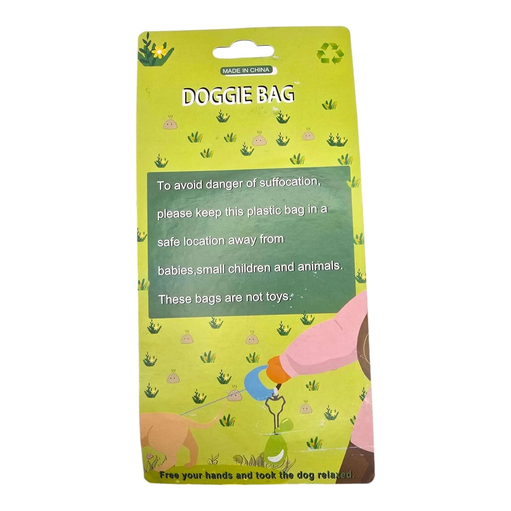 Dog Poop Dispenser & Bag | Convenient, Durable, Easy Cleanup