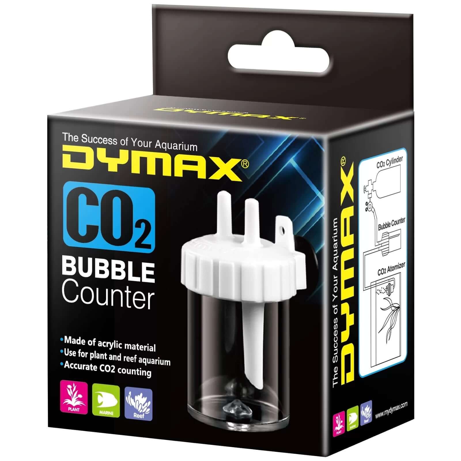 Dymax Co2 Bubble Counter - Easy CO2 Monitoring & Install