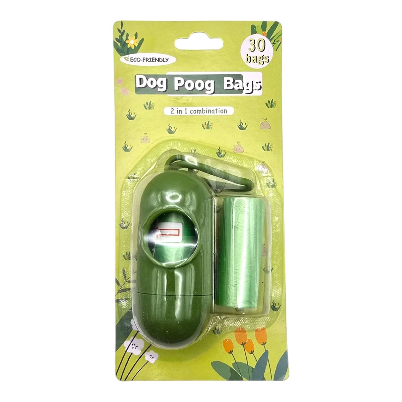 Dog Poop Dispenser & Bag | Convenient, Durable, Easy Cleanup