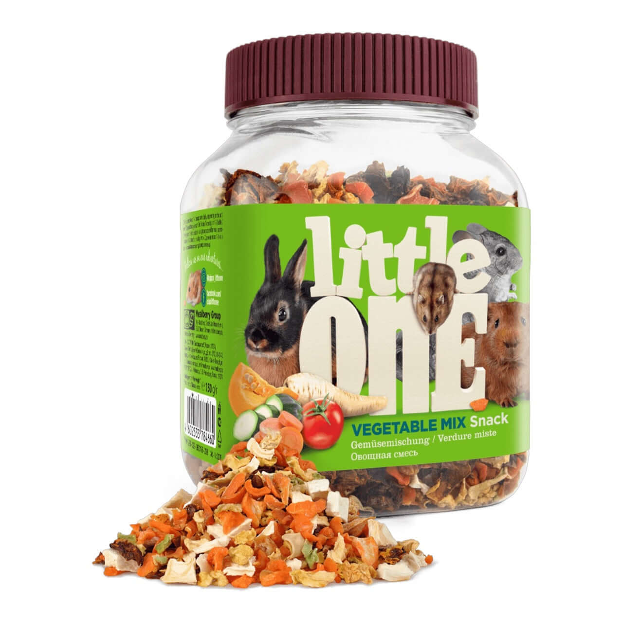 Little One Vegetable Mix Snack 150g - Boost Pet Vitality