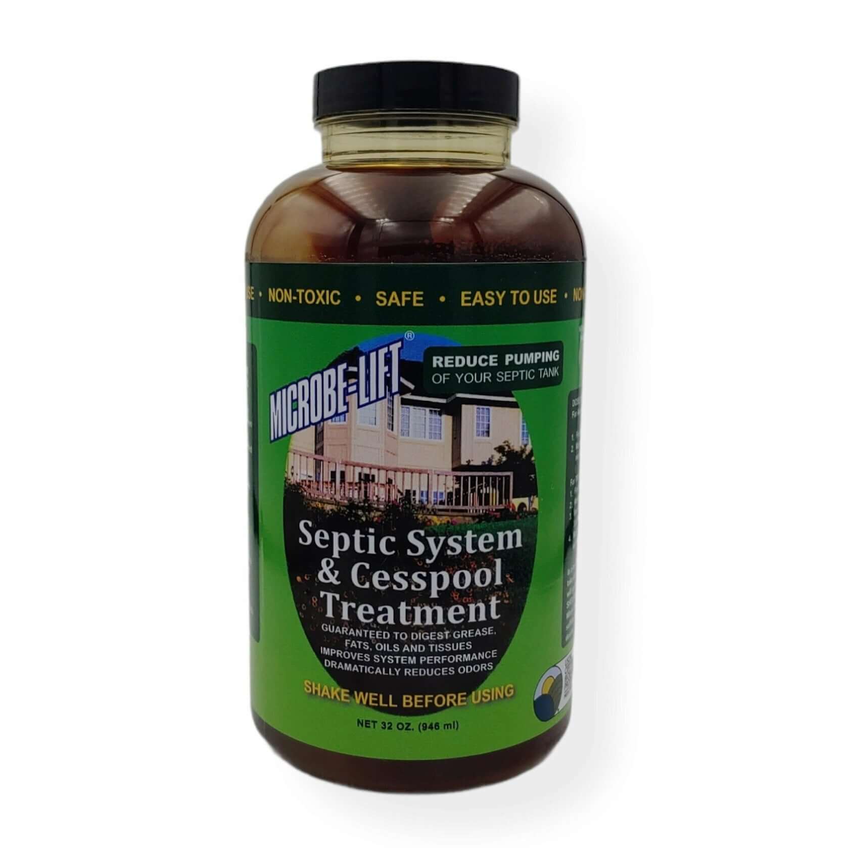 Microbe-Lift Septic Treatment 946ml - Odor-Free & Effective