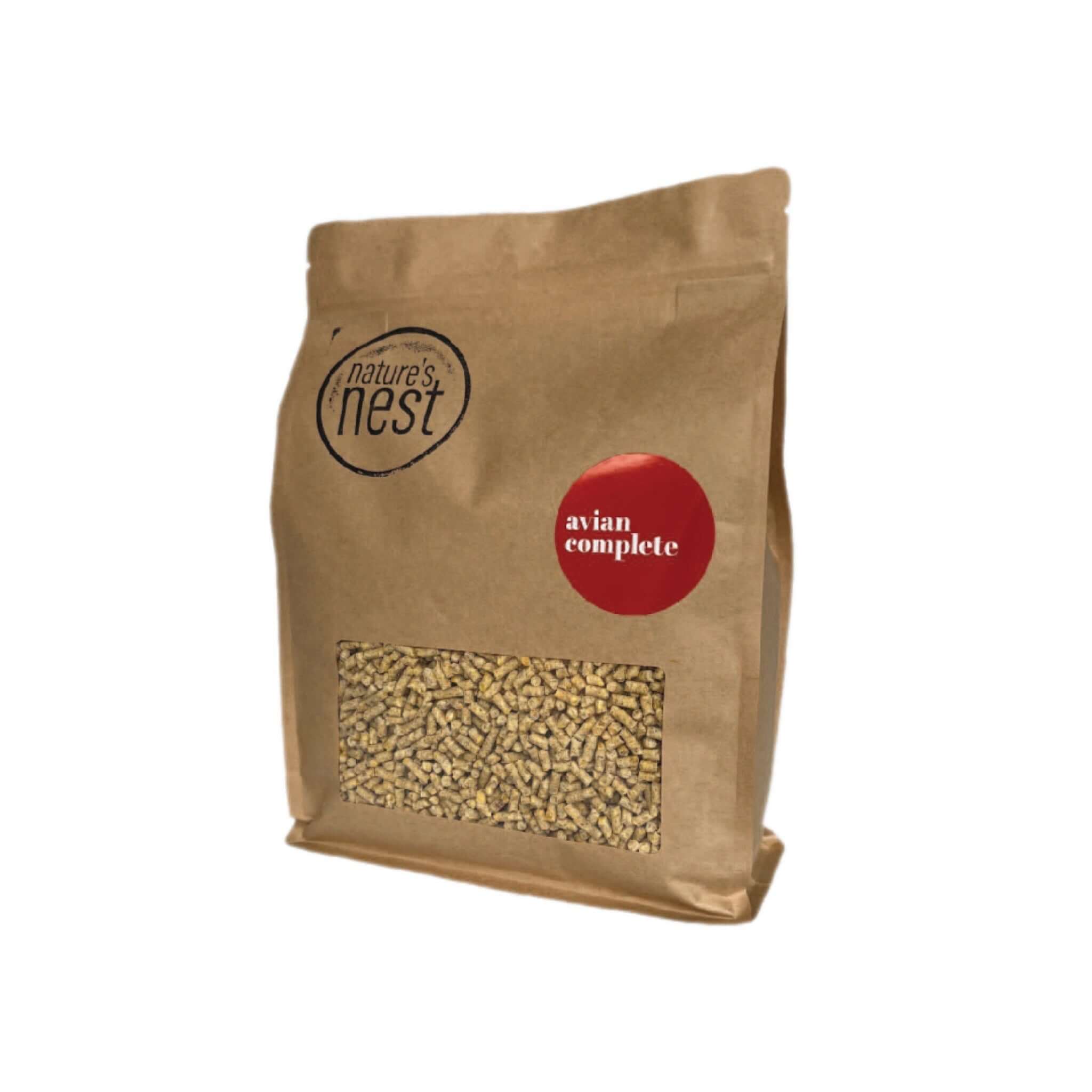 Nature’s Nest Avian Complete 1kg - Balanced Bird Diet