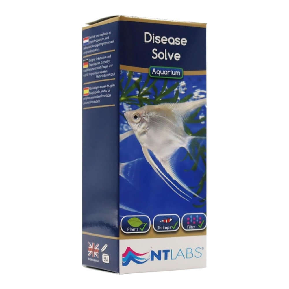 NT Labs Aquarium Disease Solve 100ml - Healthy Fish Care