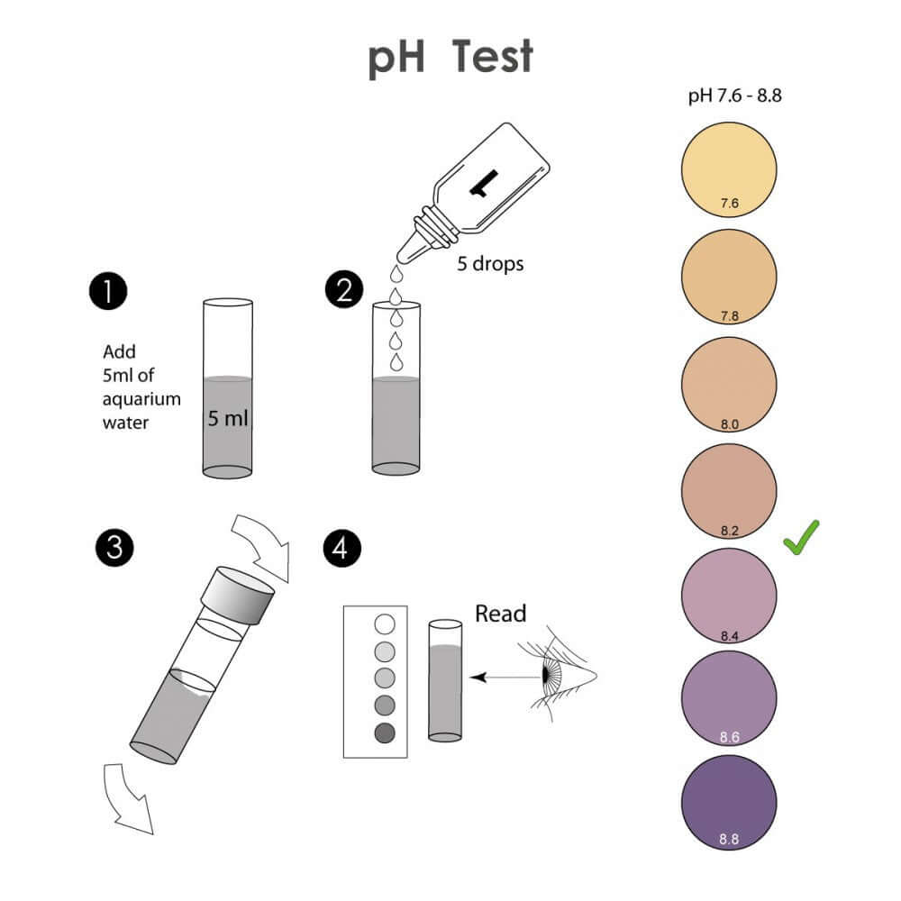 NT Labs Marine pH Test Kit - Accurate Aquarium Monitoring