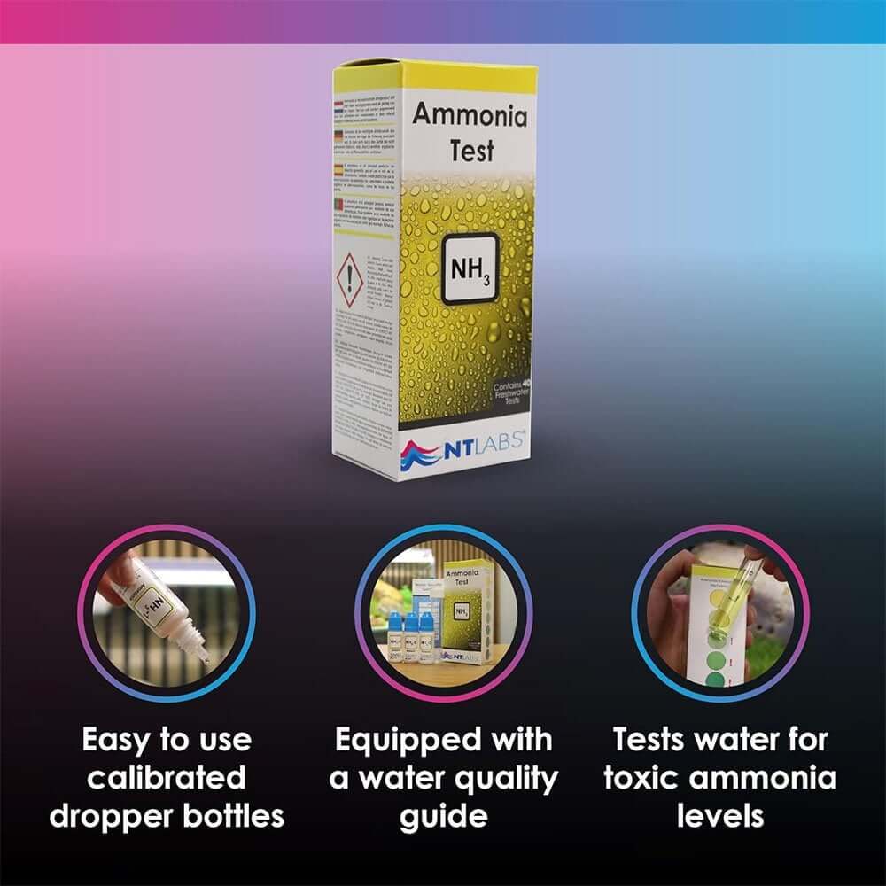 NT Labs Ammonia Test Kit - Accurate & Easy Pond Testing