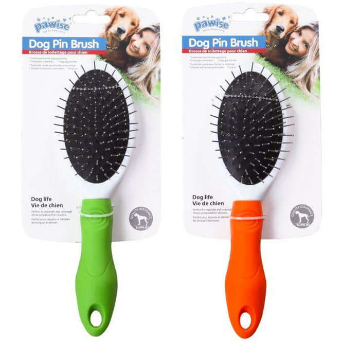 Dog Pin Brush - Tangle-Free Grooming for All Coat Types