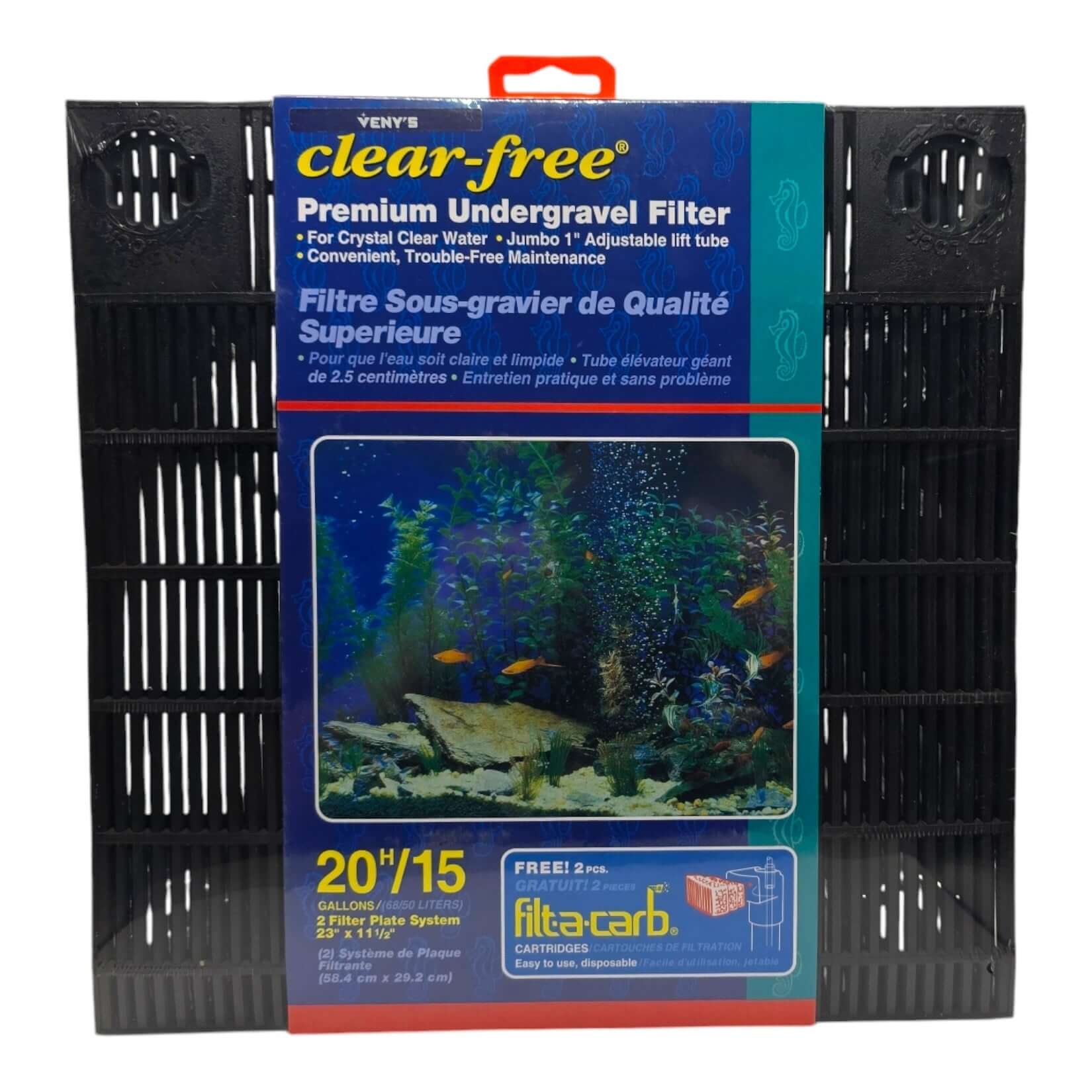 Penn-Plax Undergravel Filter - Efficient Aquarium Cleaning