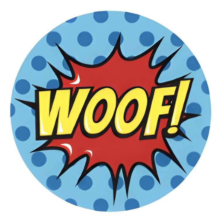 Pet ID Tag - Woof Dog: Fun, Fast & Reliable ID Solution