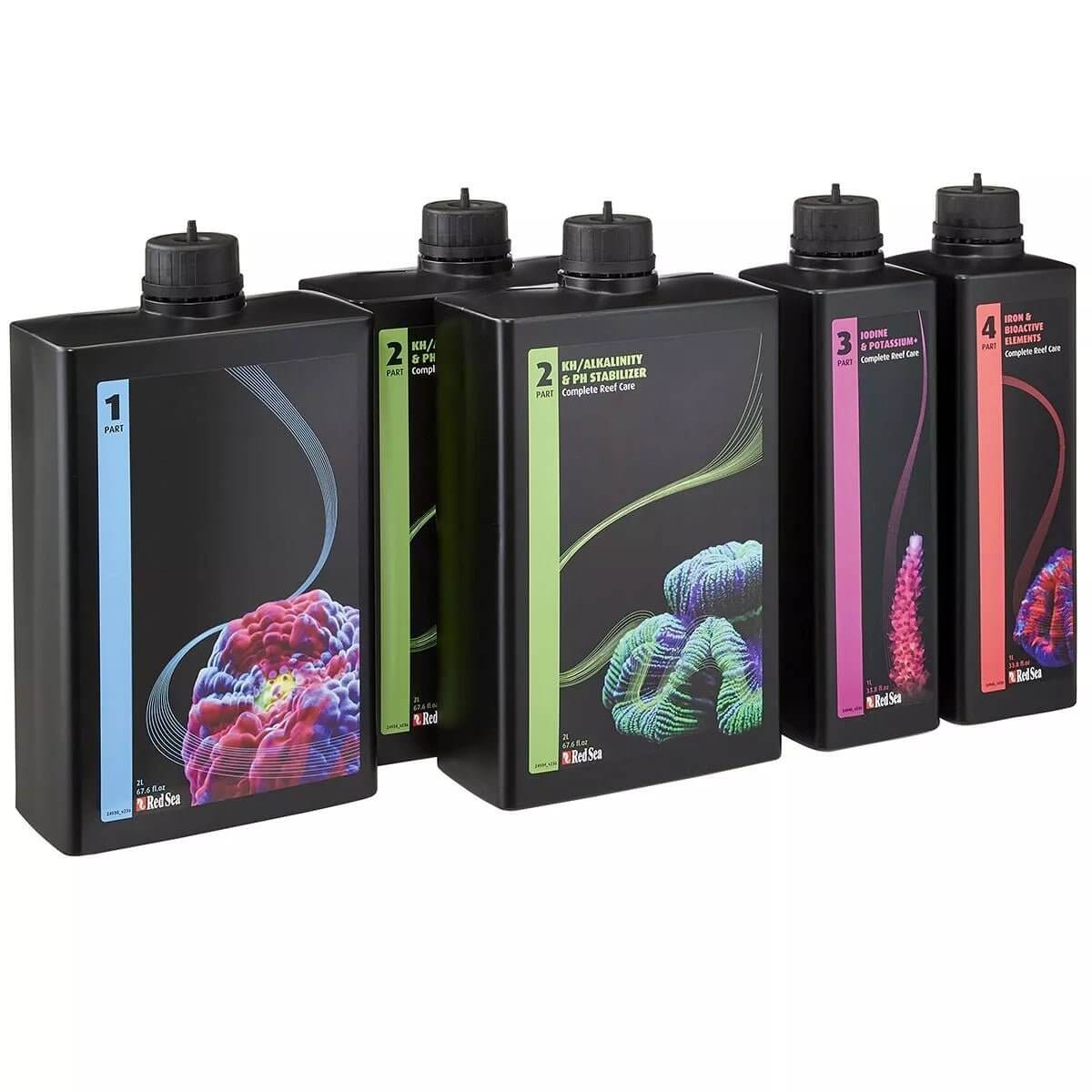 Red Sea 4-Part Reef Care System - Optimal Coral Growth