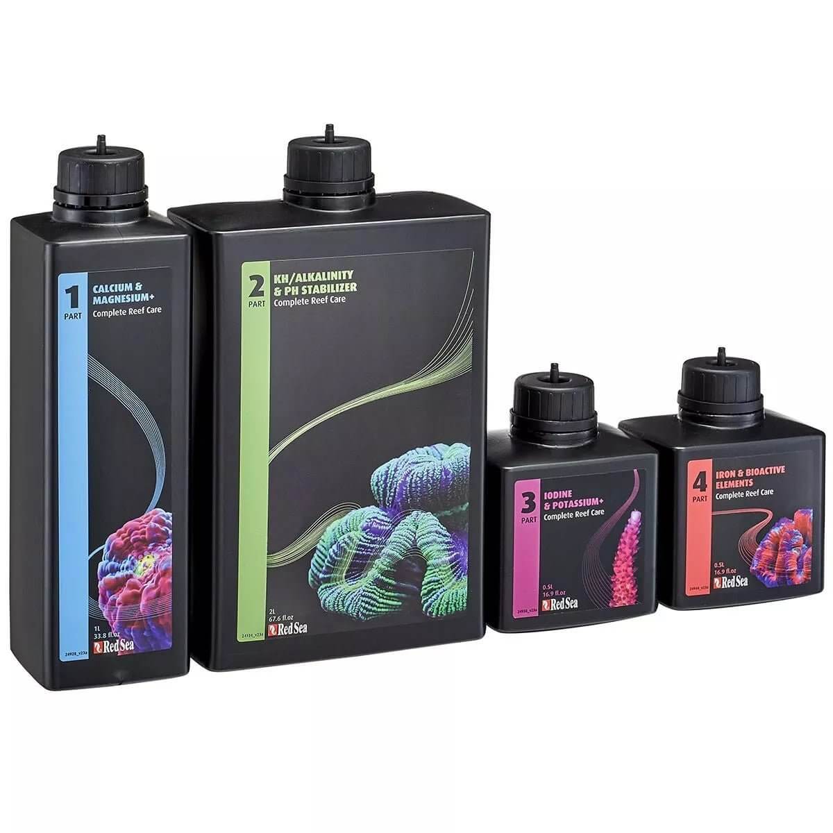 Red Sea 4-Part Reef Care System - Optimal Coral Growth