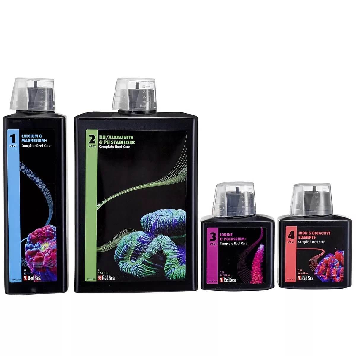 Red Sea 4-Part Reef Care System - Optimal Coral Growth