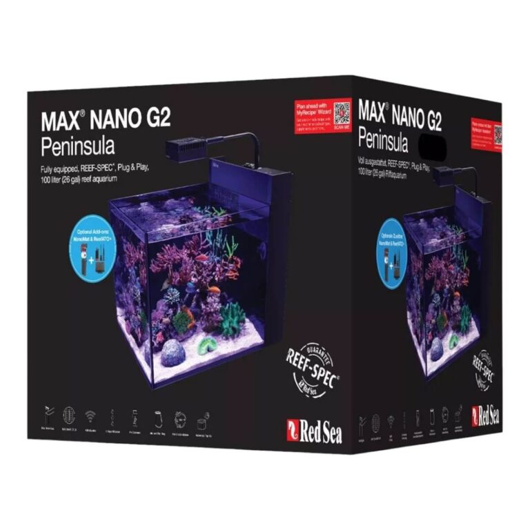Red Sea Max NANO G2: Complete Reef Aquarium System 100L