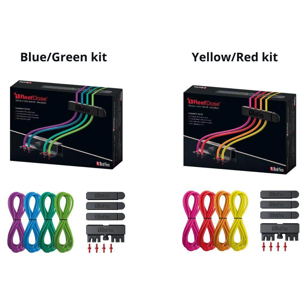 Red Sea ReefDose 4 Tube Kits - Easy Dosing with 8 Colors