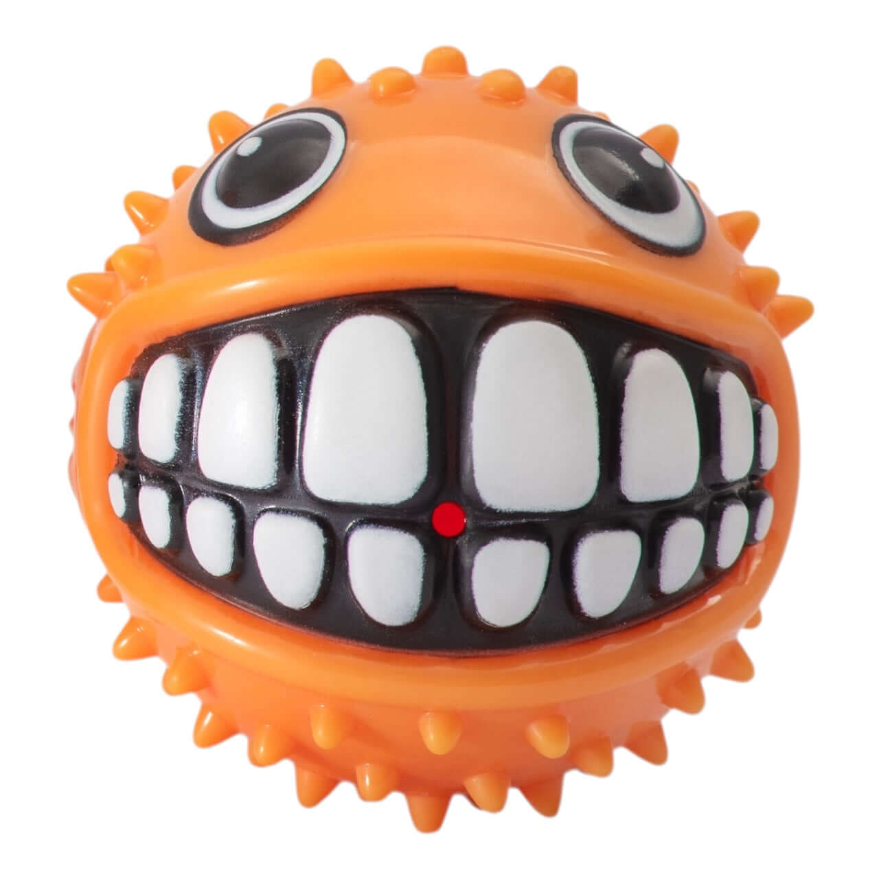 Rogz Grinz Puffer Fish Toy - Durable, Fun Fetch & Squeak