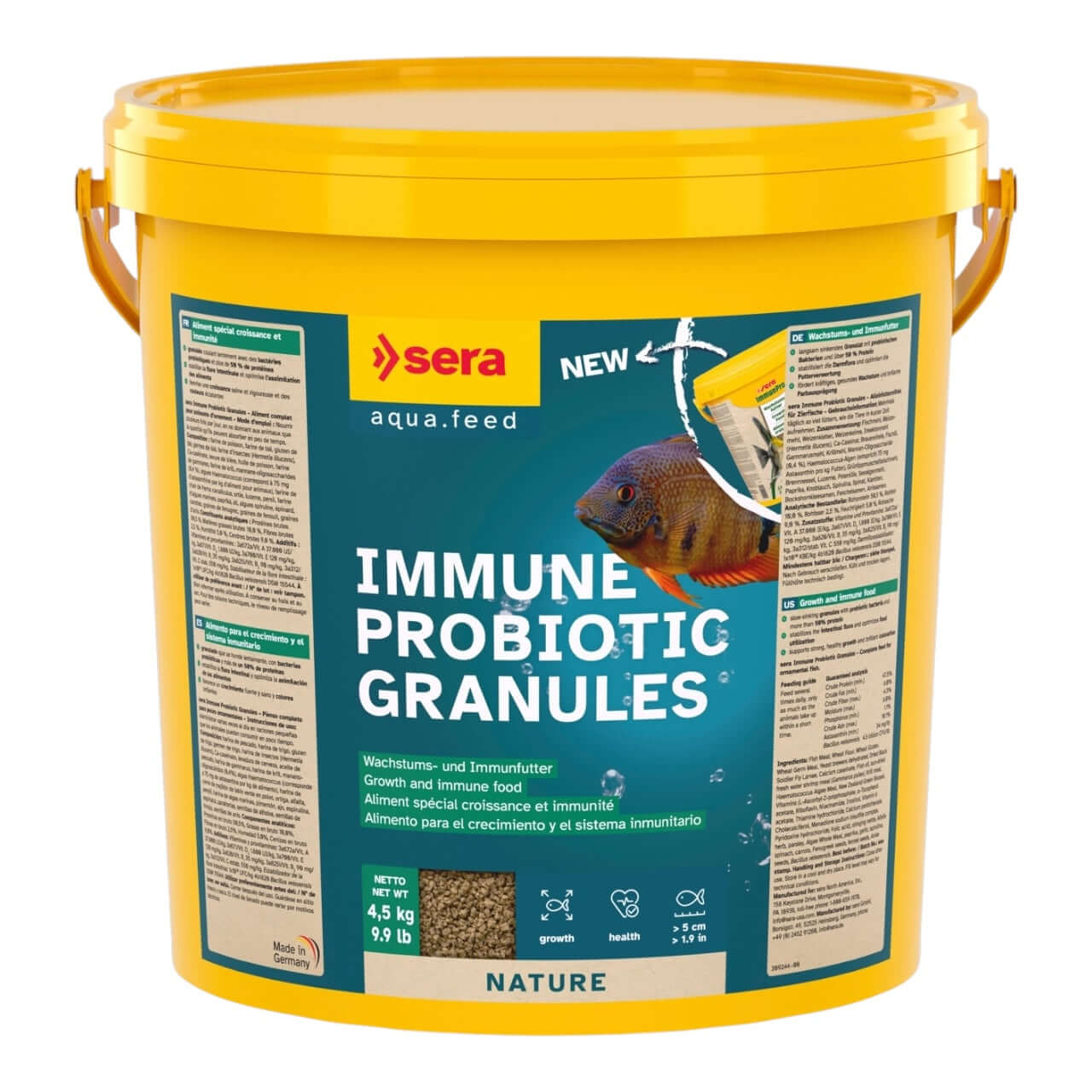 Sera Immune Probiotic Granules - Boost Fish Growth & Health