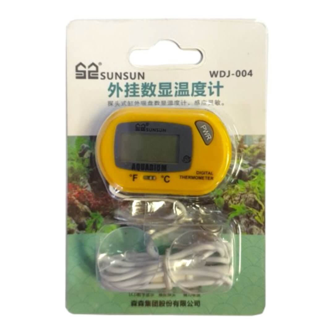 Sun Sun Digital Aquarium Thermometer - Accurate & Easy Use